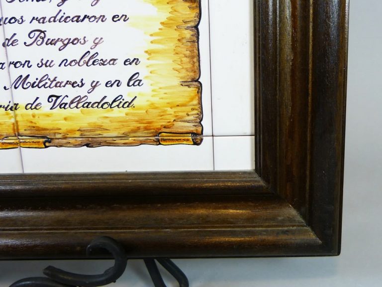 Escudo Heráldico Apellido “Gomez” – Cerámicas Claur